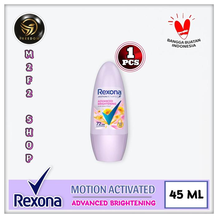 Promo Rexona Women Deodorant Roll On Advanced Brightening - 45 ml (Satuan) - Jakarta Pusat ...