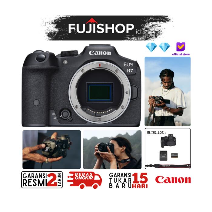 Promo Canon EOS R7 Body Only / Camera Canon EOS R 7 Kamera Mirrorless ...