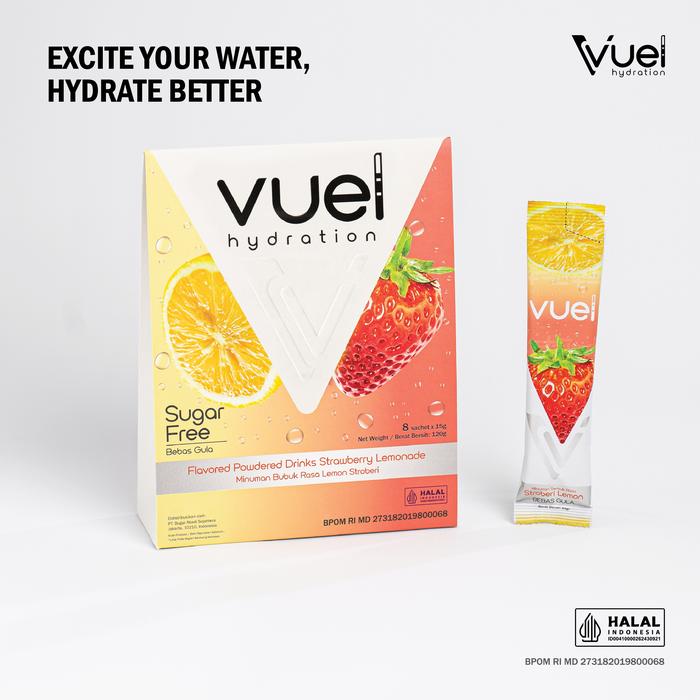 Promo Vuel Hydration Electrolyte Drink Mix - Strawberry Lemonade - 8 ...