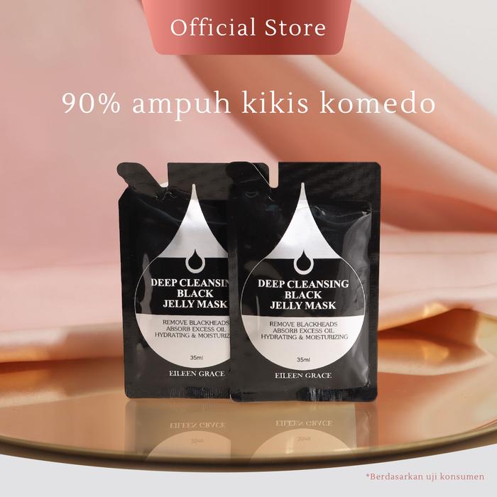 Jual EILEEN GRACE - Deep-Cleansing Black Jelly Mask 35ml 2 Pcs - Jakarta Utara - Eileen Grace ...