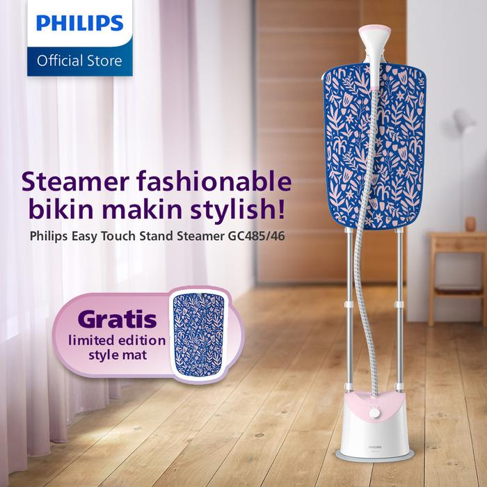 Jual Philips Stand Steamer GC485/40 - Pastel Pink - Regular Setrika uap ...