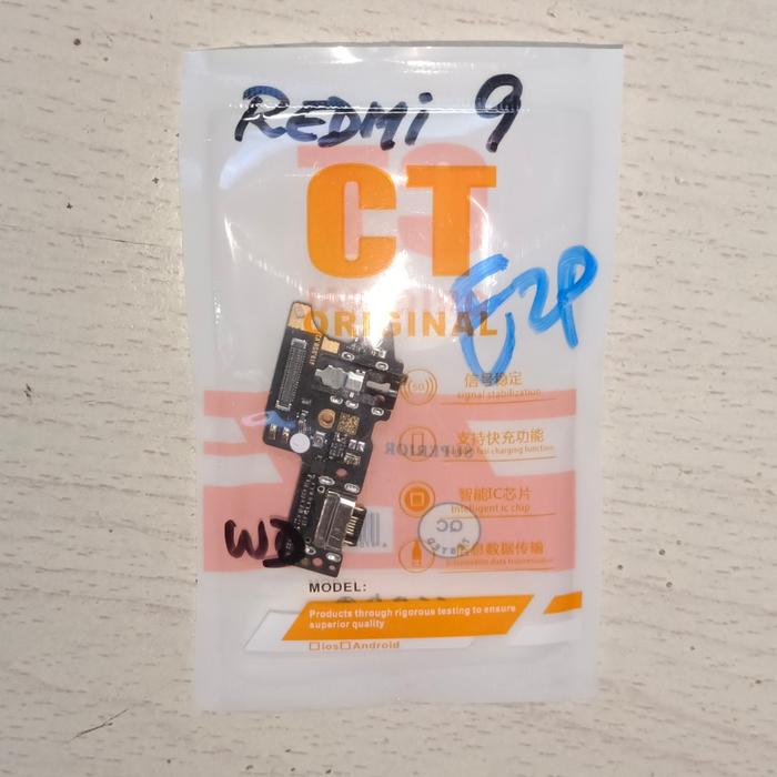 Jual papan cas pcb board ui charging redmi 9 CT ORIGINAL best quality ...