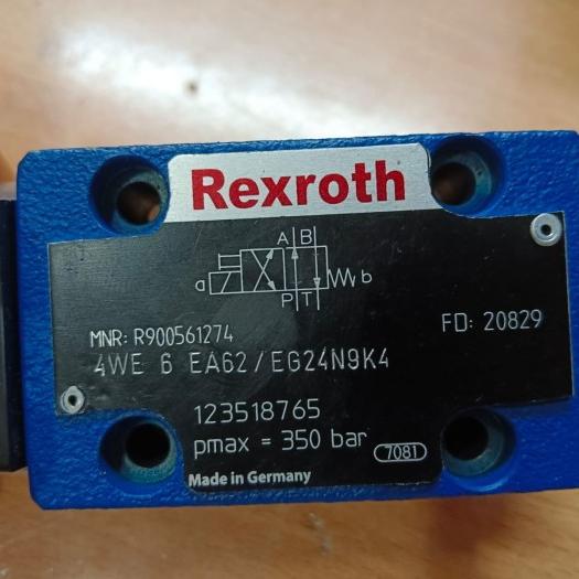 Jual SOLENOID VALVE REXROTH 4 WE6 EB 62/CW220N9K4 - Jakarta Barat ...