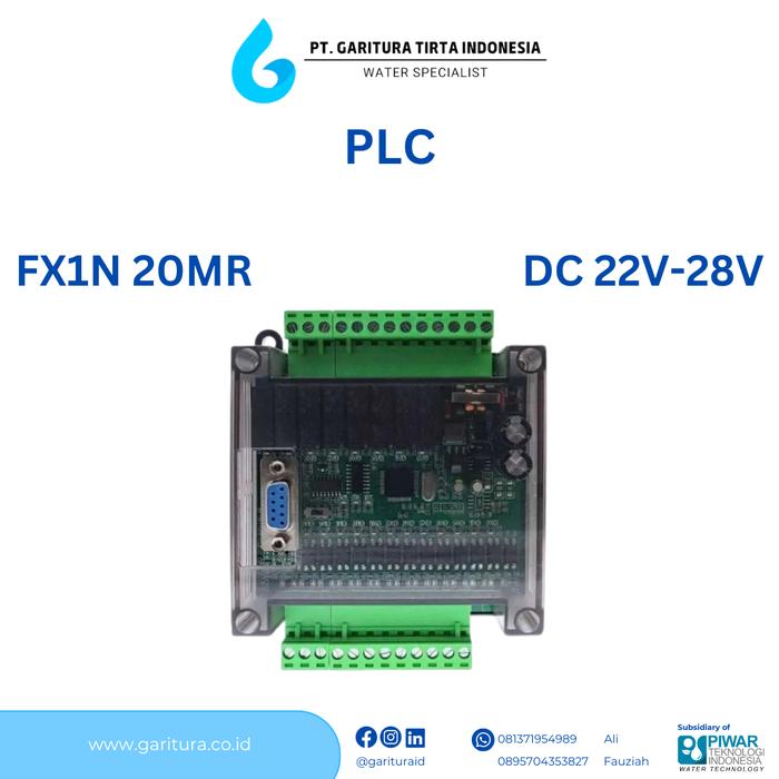 Jual Programmable Logic Controller - PLC FX1N 20MR for Automatic Control DC 22V-28V - Kota Batam ...