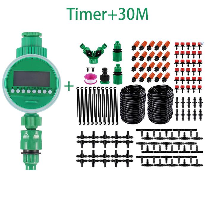 Jual 15/30/68m Peralatan Set Irigasi Air Taman Garden Watering Kit ...