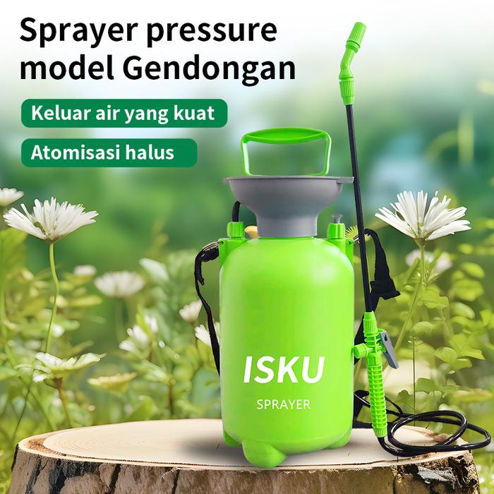 Promo ISKU Semprotan Tanaman Pressure Sprayer 5 Liter Pompa Manual ...