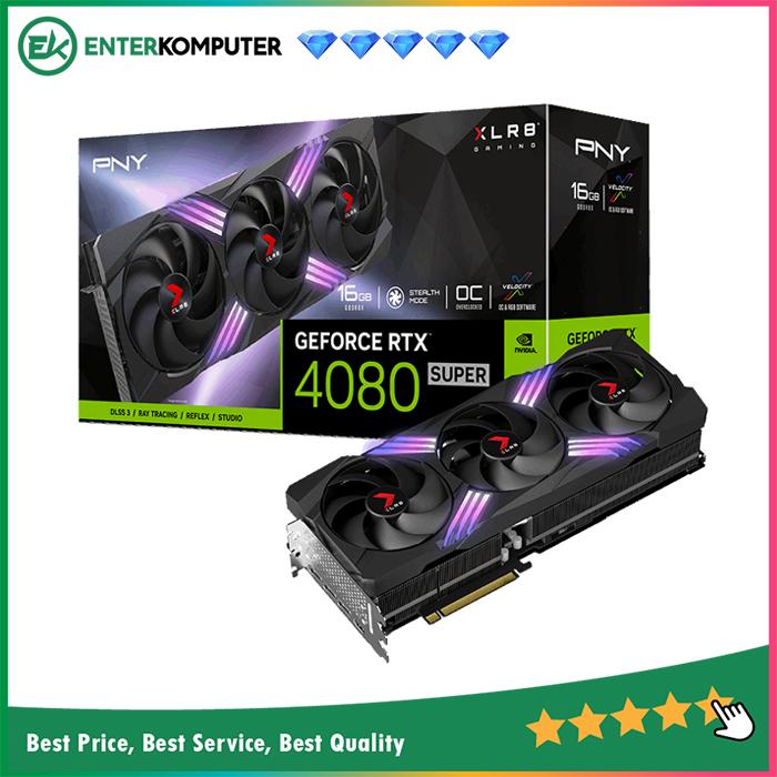 PNY GeForce RTX 4080 SUPER 16GB GDDR6X XLR8 Gaming VERTO EPIC-X RGB OC ...