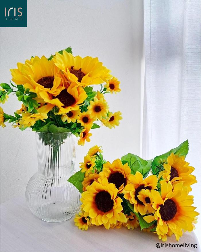 Jual Premium Artificial Flower Mini Sunflower/Bunga Matahari - Bunga ...