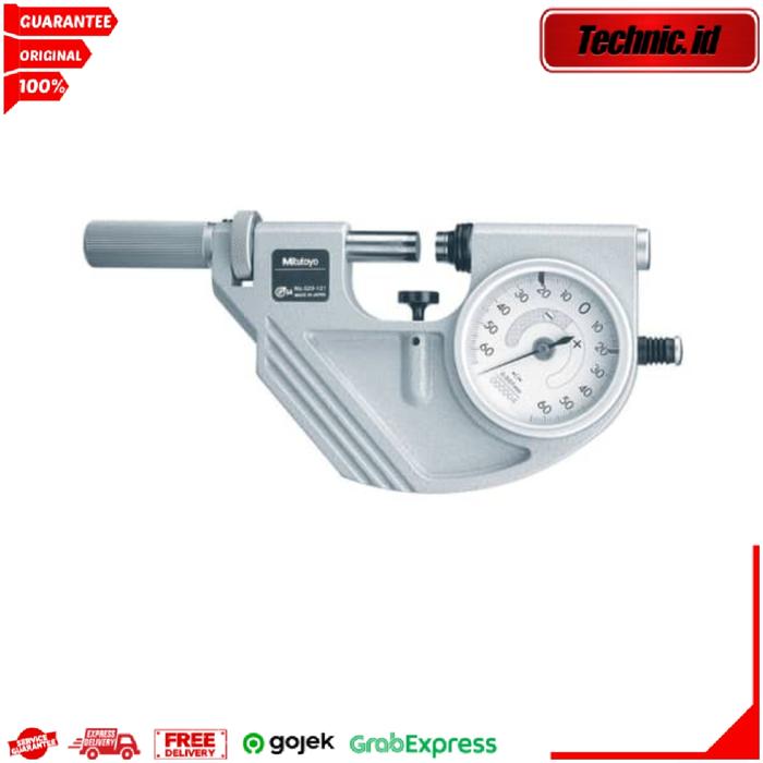 Jual Mitutoyo Dial Snap Meter 0-25/,001 Mm 523-121 Alat Pengukuran ...