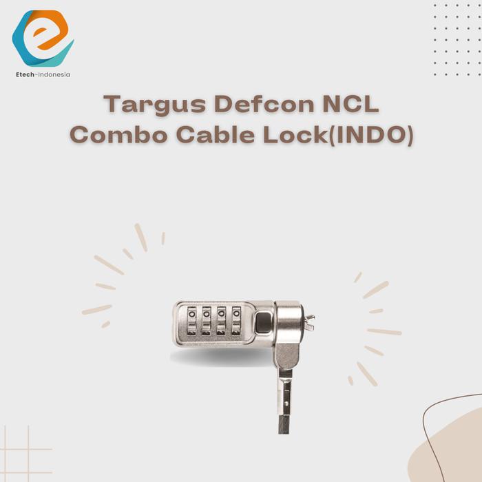 Jual Targus Defcon NCL Combo Cable Lock - Jakarta Pusat - Etech ...