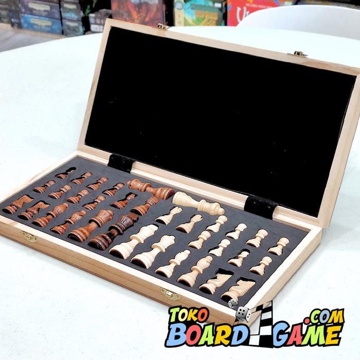 Jual Premium Magnetic Chess Board Game - Papan Catur Magnet - 38x38 cm ...