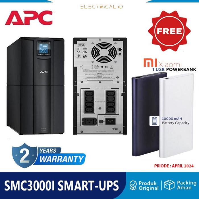 Promo UPS APC SMC3000I SMART-UPS C 3000VA LCD 230V - Kota Tangerang - Electrical id | Tokopedia