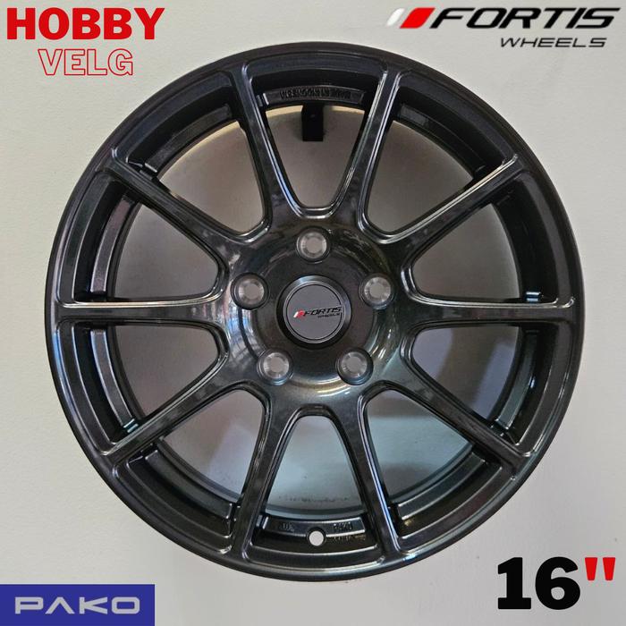 Jual VELG MOBIL ORIGINAL PAKO RCX R16 x 7 5H 114,3 ET 38 DARK GREY ...