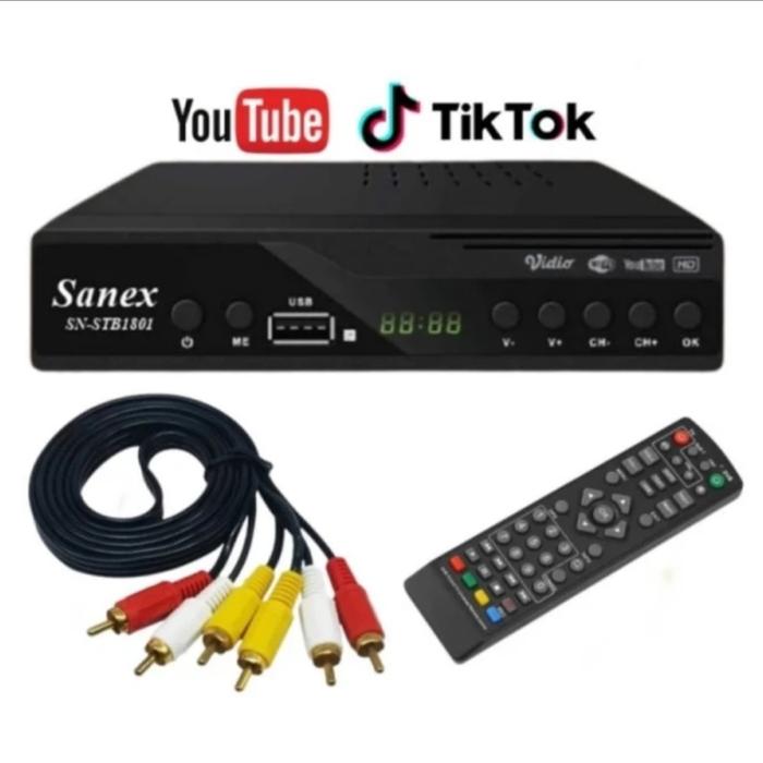 Jual Stb Set Top Box Tv Digital Android Set Top Box Set Tep Bok Di ...