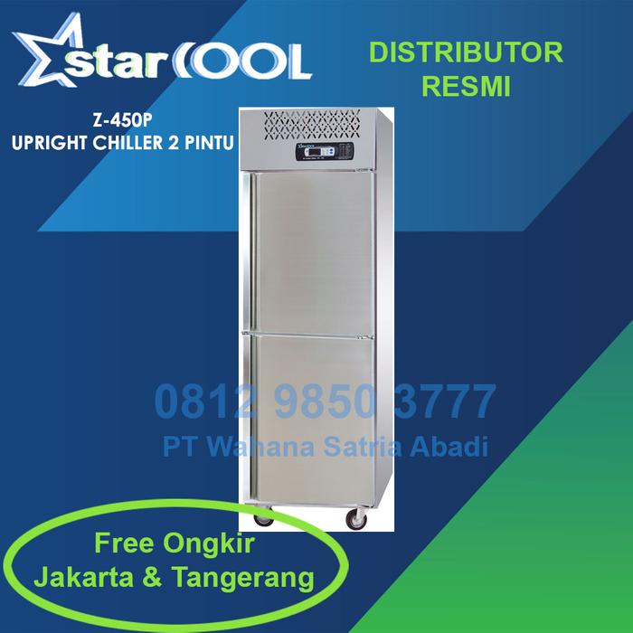 Jual STARCOOL Z-450P UPRIGHT CHILLER 2 PINTU SS304 - Kota Tangerang - STARCOOL Official Store ...