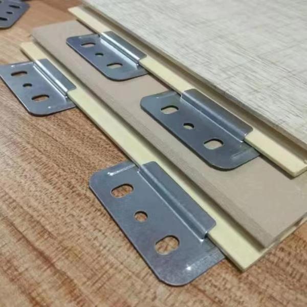 Jual KLIP WALLPANEL PELAT BESI PENJEPIT WPC CLIP DINDING PANEL PVC ...