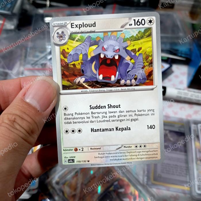 Jual Exploud U SV4a 110/132 kartu pokemon TCG Indonesia - Jakarta Timur ...