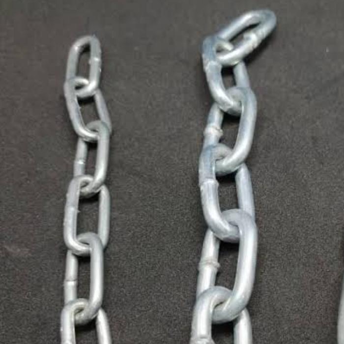 Jual chain galvanized / rantai galvanis / steel chain 3mm - Kota Bekasi ...