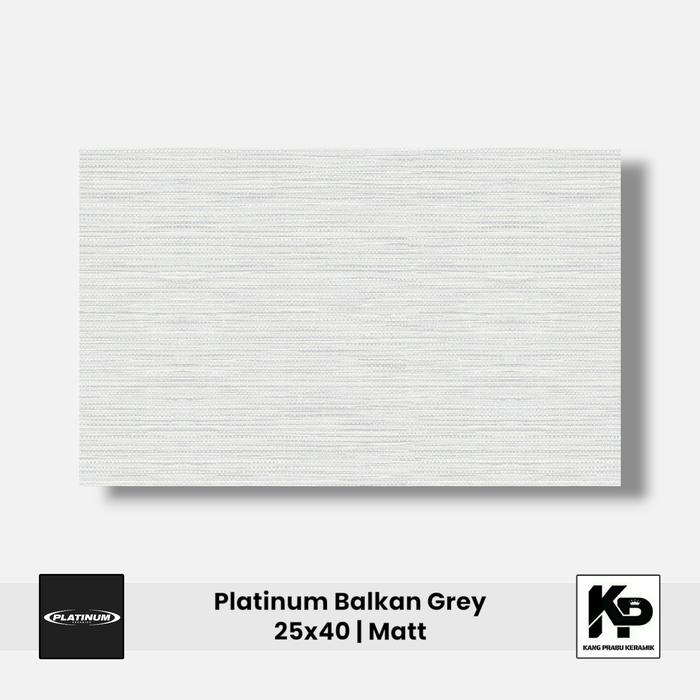 Jual Keramik PLATINUM CERAMICS Balkan Grey 25x40 - Jakarta Pusat ...