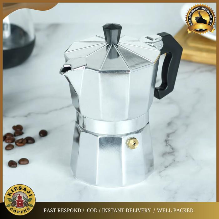 Jual Moka Pot 1 Cup 50ml Alat Kopi Espresso Mokapot Moca Pot Mocapot ...