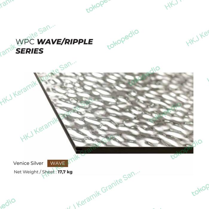 Jual Roshan WPC Wave/Ripple Series Venice Silver - Kab. Bandung - hkj bangunan | Tokopedia