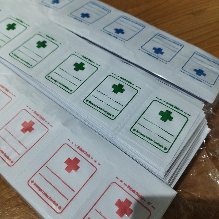 Jual Kertas Puyer Press isi 100 Lembar Kertas Press Obat Puyer - Kota ...