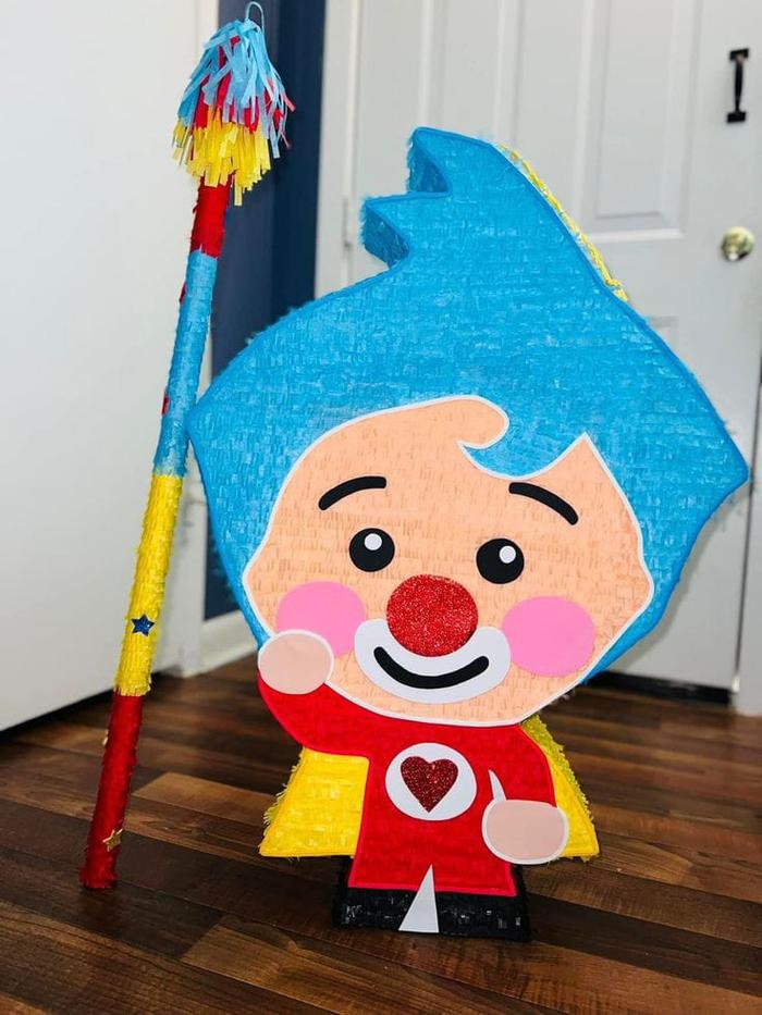 Jual Pinata Pukul/Pinata Tarik karakter Ulang Tahun Motif plim plim ...