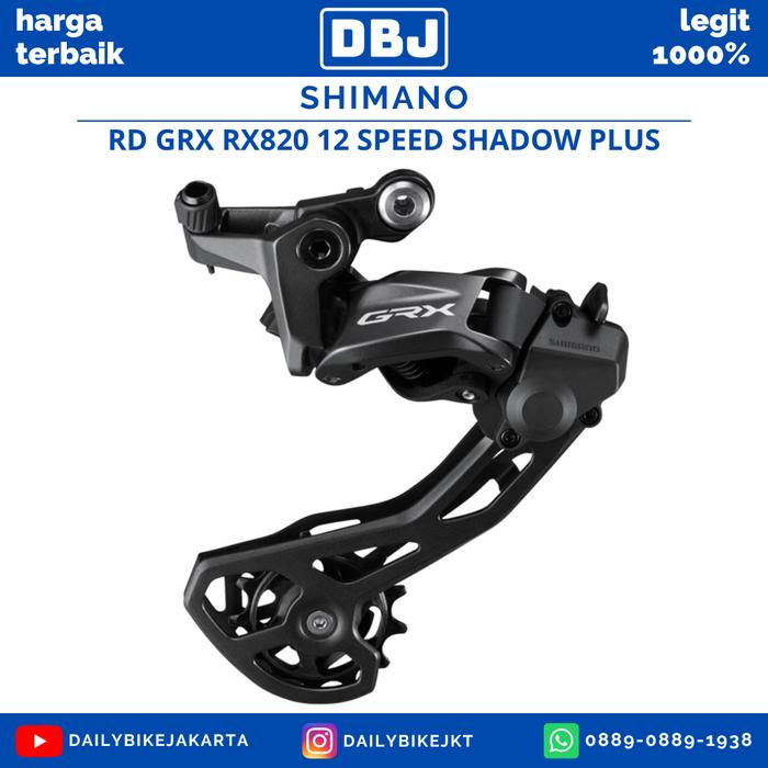 Jual RD REAR DELAURIER SHIMANO GRX RX820 12 SPEED SHADOW PLUS DESIGN - Jakarta Utara ...