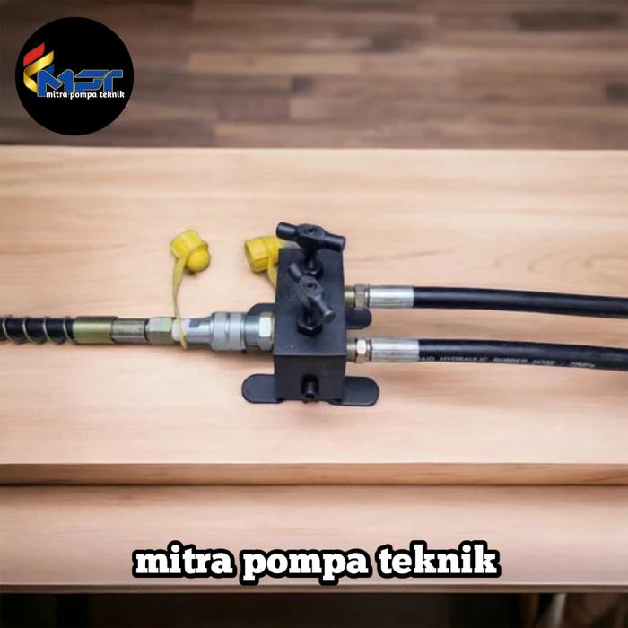 Jual Hidrolik 70 MPa BARTON 700 bar 2 Port 3/8" Hydraulic Manifold ...