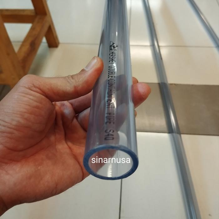 Jual Pipa PVC Transparan 1 " inchi - Pipa PVC Clear - Bening - Jakarta ...