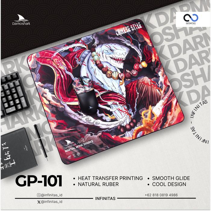 Promo Darmoshark GP-101 / GP101 Gaming mousepad (Hybrid-Control) - Jakarta Barat - Infinitas ...