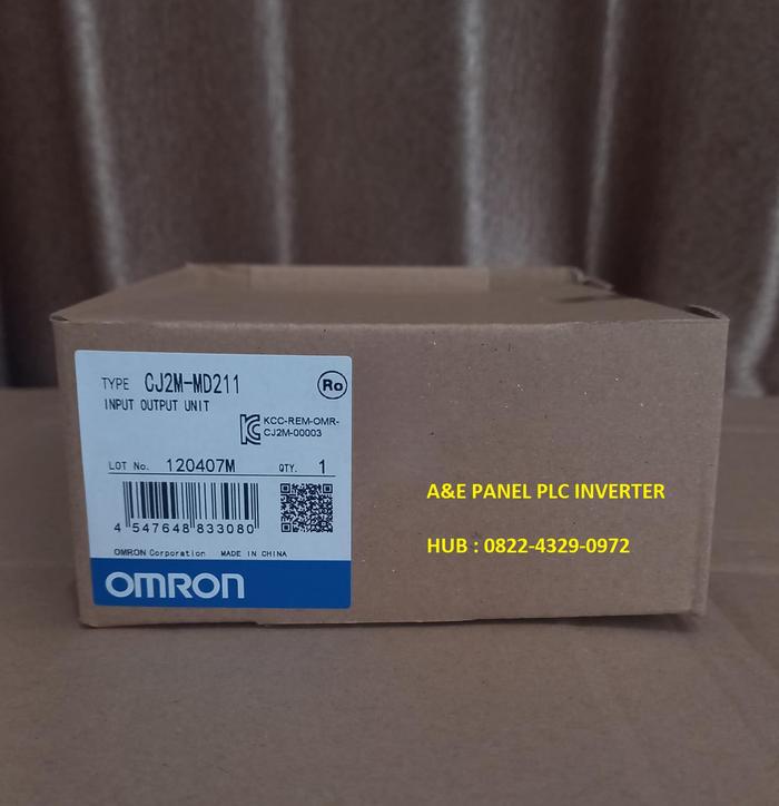 Jual PLC OMRON CJ2M-MD211 CJ2M MD211 CJ2MMD211 MD211 - Kota Surabaya - A&E Panel PLC Inverter ...