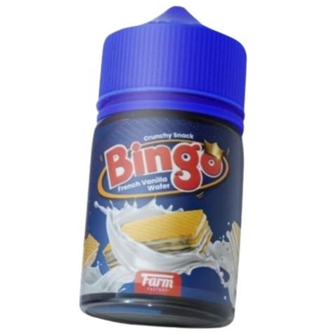 Promo Liquid Vape Bingo French Vanilla Wafer 6MG 60ML By Farm Factory ...