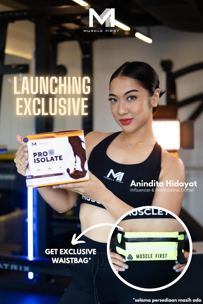 Jual Muscle First Gold Pro Isolate 1 box 12 Sachets / fit fitness gym ...