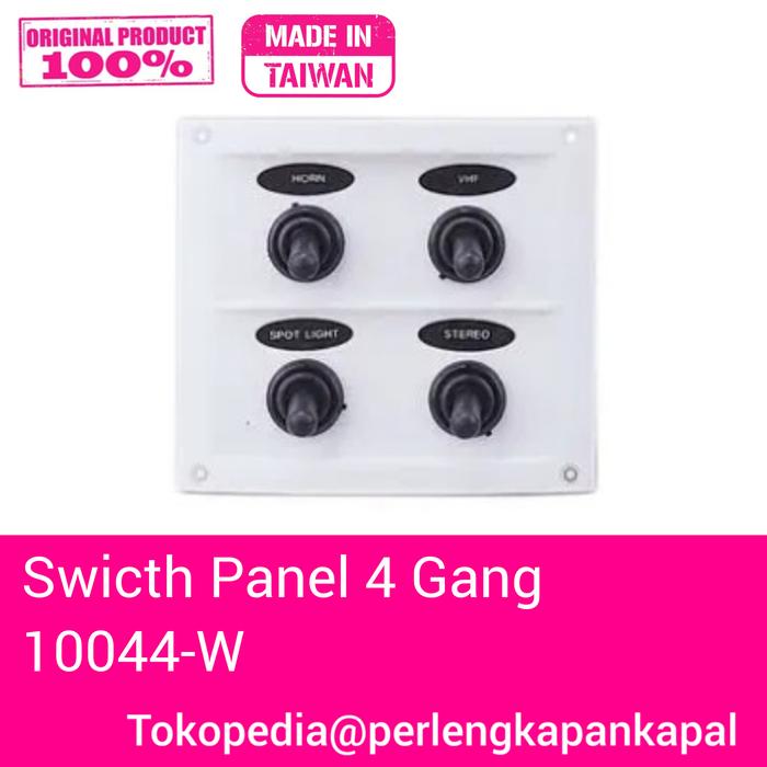 Jual Switch Panel 4 Gang 10044-W - Jakarta Utara - Perlengkapan Kapal ...