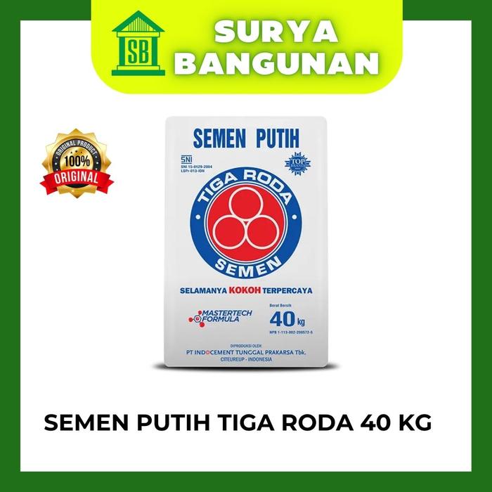 Jual semen putih tiga roda eceran kiloan - Kab. Magelang - SURYA ...