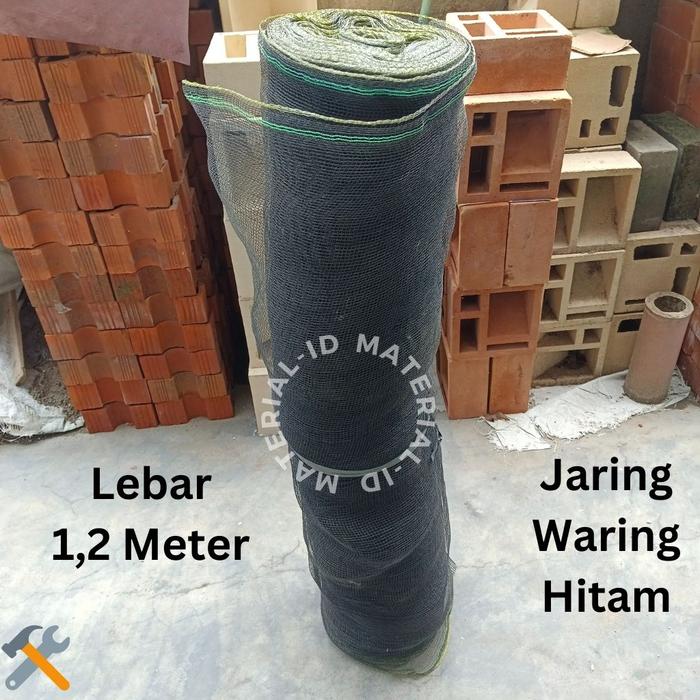 Jual Jaring Hitam Waring Kandang Ternak bebek ayam Pagar Kebun Tambak ...