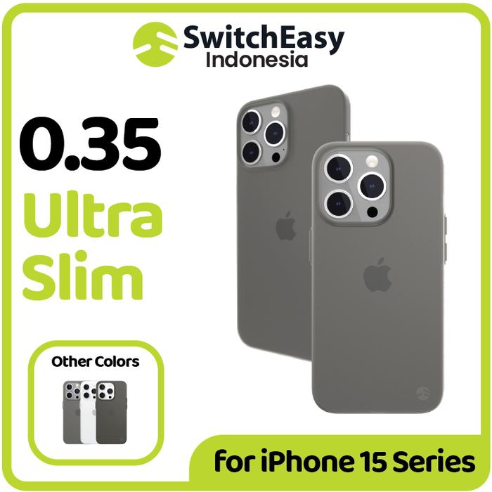Jual Case iPhone 15 Pro Max Plus SwitchEasy 0.35 Slim Ultra Thin Casing ...