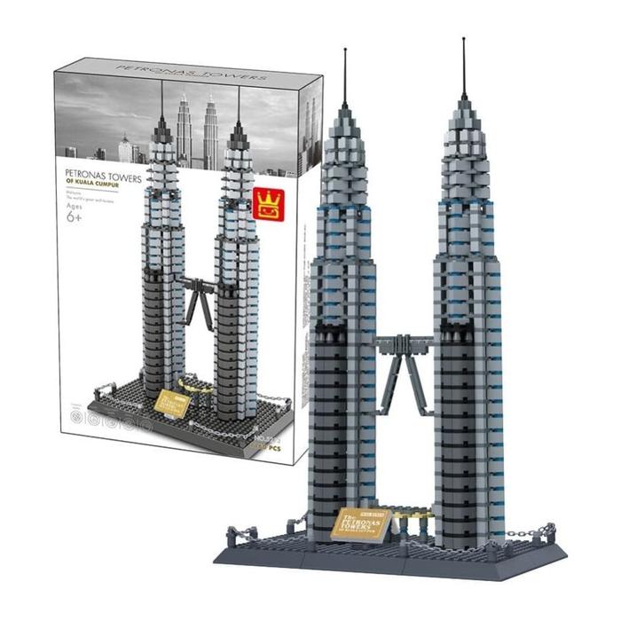 Jual Wange 4220 5213 5224 6210 6310 6311 Petronas Twin Towers Creator Mainan Bricks - Jakarta ...