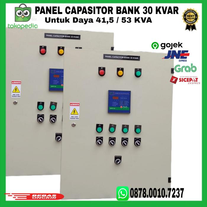 Jual Panel capasitor bank 30 KVAR ( Panel untuk menaikkan cosphi ...