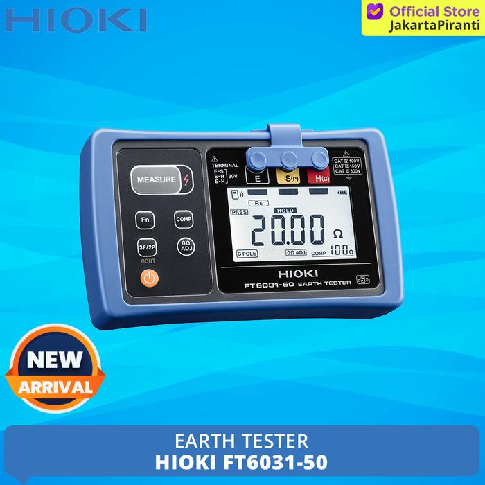 Promo Digital Earth Tester Grounding Megger Tanah Hioki FT6031-50 Cicil ...