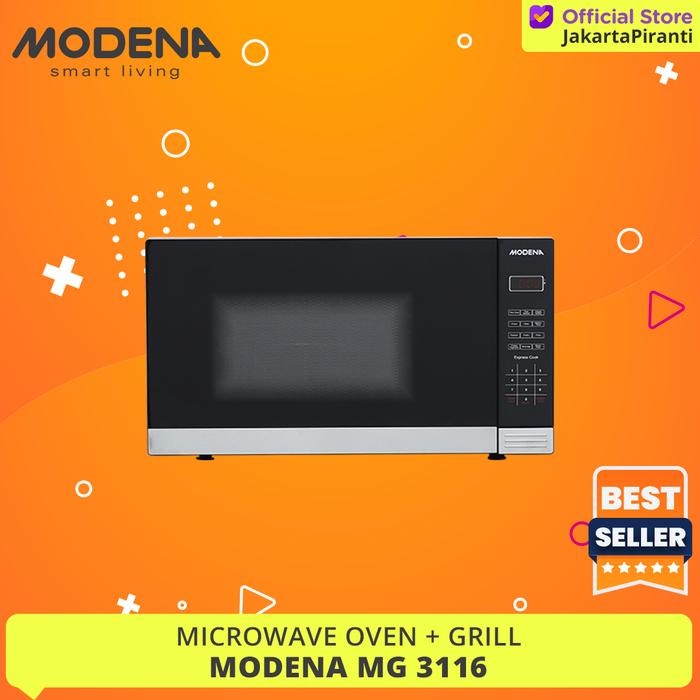 Promo Microwave Oven + Grill Modena MG 3116 Freestanding or Built-in ...