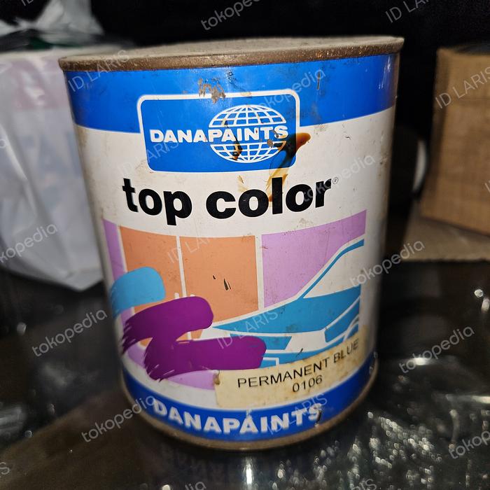 Jual TOP COLOR DANAPAINT CAT BESI KAYU DUCO - Permanent blue - Jakarta ...