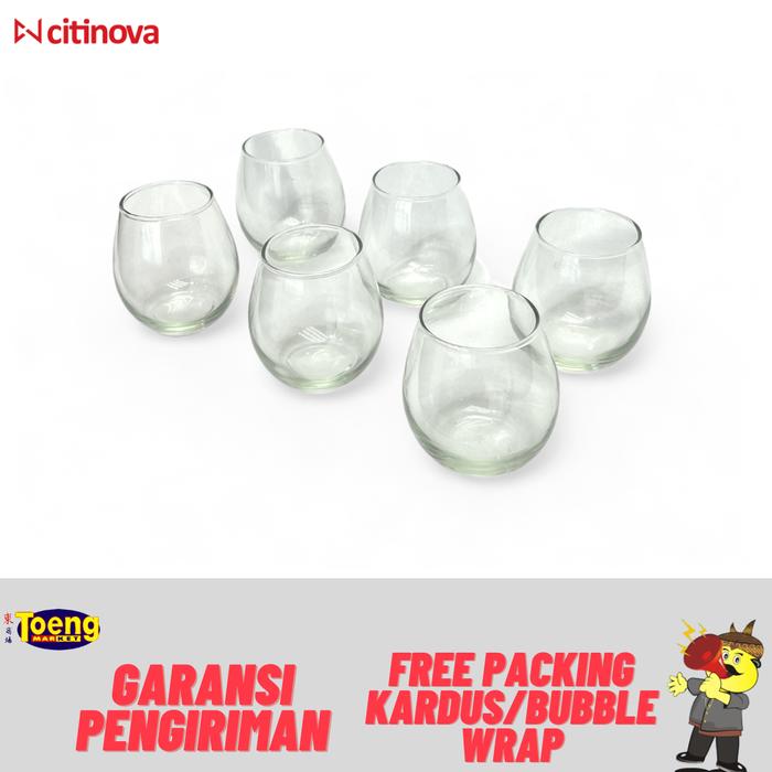 Jual GELAS WINE TUSCANY SET6 BW-82 CITINOVA / GELAS KACA - Kota ...