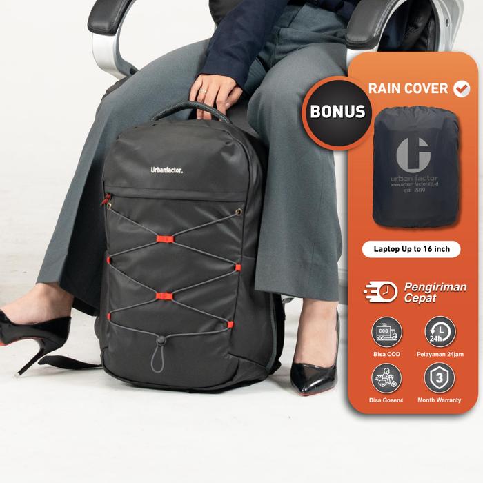 Promo Tas Ransel Backpack Rolltop Pria Urban Factor - Whistle - Kota ...