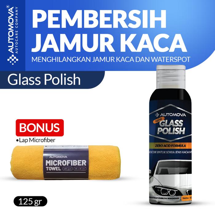 Promo Glass Scrub Kaca Mobil Glass Polish Penghilang Jamur Kaca ...