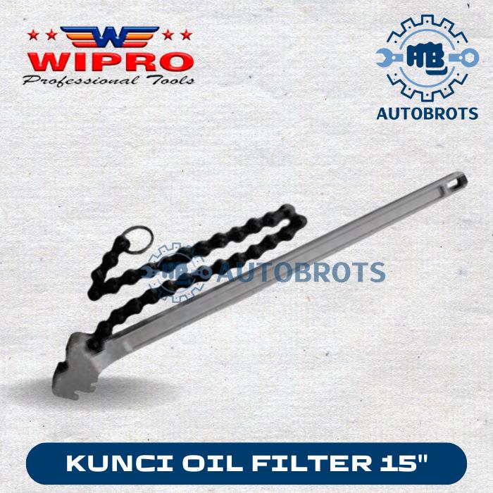 Jual WIPRO Kunci Oli Filter Rantai 15 Inch / Oil Filter Wrench (Chain ...