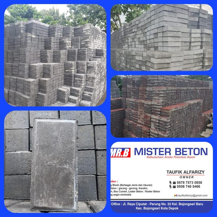 Jual Paving Block, Conblock, Konblock - Kota Depok - MISTER BETON ...