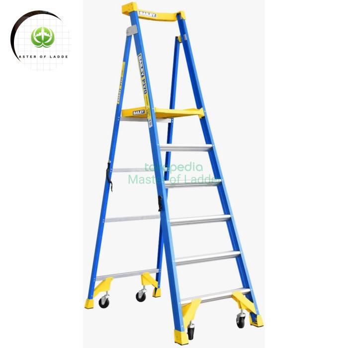 Jual Bailey Tangga Lipat Ladder Podium Tangga Platform Fiberglass 6 ...
