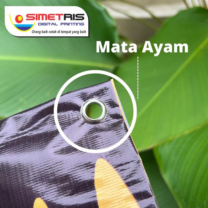 Jual KASUR BUSA / BANNER / SPANDUK UKURAN 600 X 100 CM - MATA AYAM ...